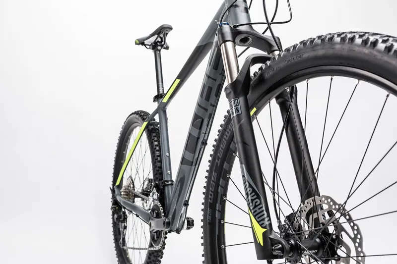 Cube Acid Black n Flash Yellow Mountain Bike